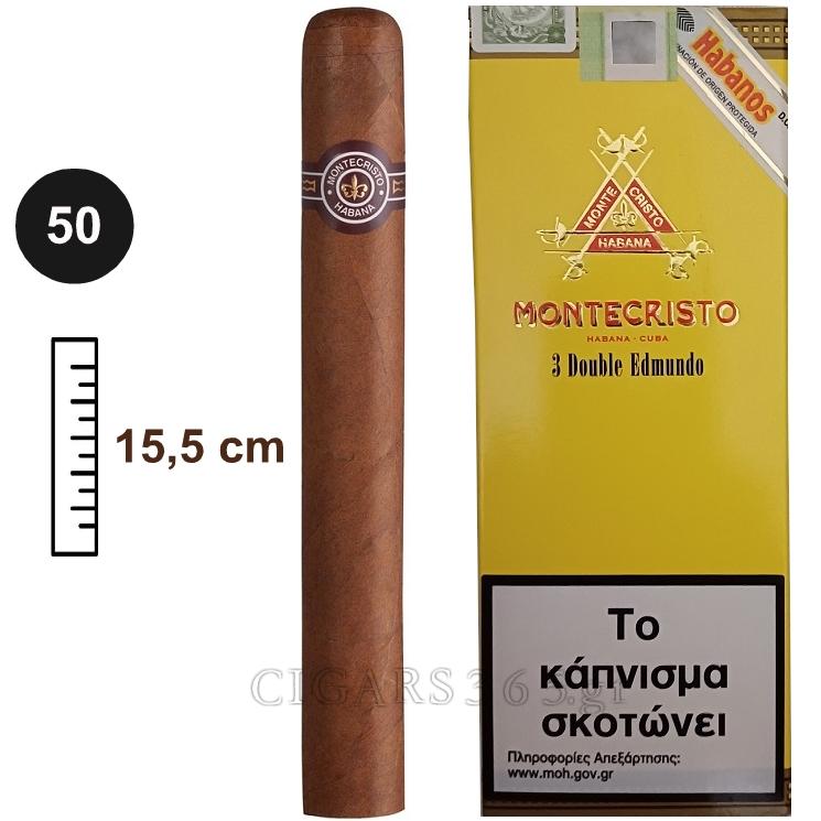 MONTECRISTO – Double Edmundo (pack of 3) - Cigars365.gr